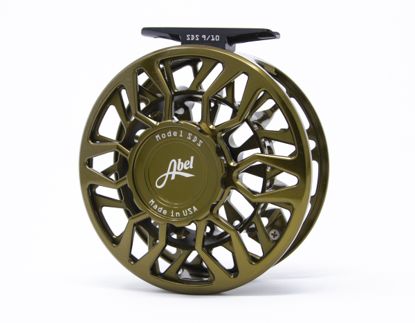 Abel SDS 9/10 Fly Reel Custom Shop Dark Olive | In Stock Abel Custom ...