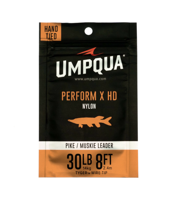 Umpqua Perform X Pike/Muskie Leader | Wire Fly Fishing Leader | Muskie ...