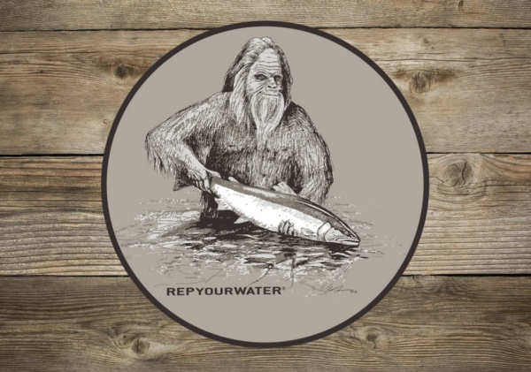 Rep Your Water Squatch and Release Sticker | Buy Rep Your Water Squatch ...