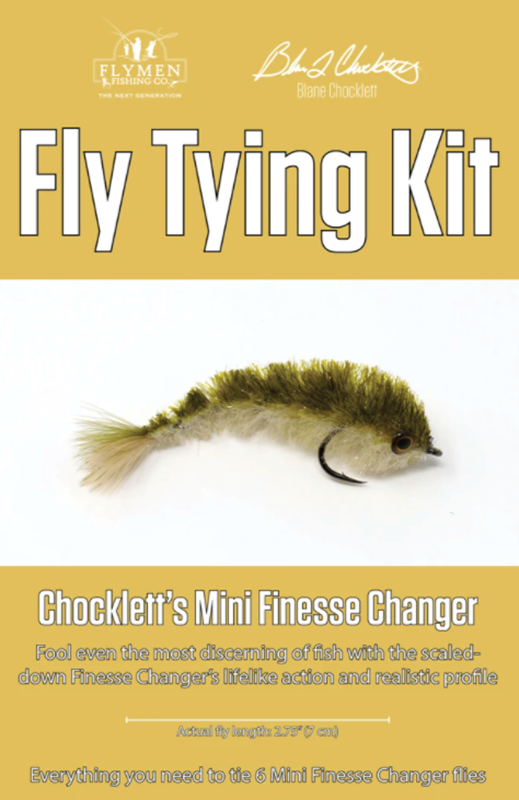 Chocklett's Mini Finesse Game Changer Fly Tying Kit | Blaine Chcocklett ...