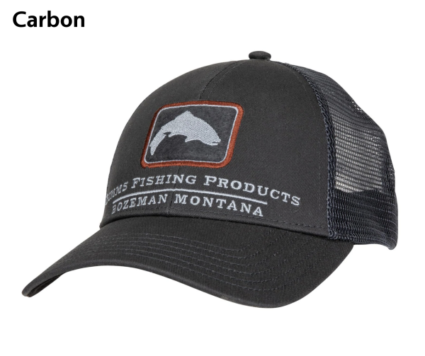 Simms Trout Icon Trucker Cap | Buy Simms Fishing Products At The Fly ...