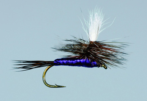 Parachute Adams Purple Trout Fly | Best Parachute Trout Fly | Trout Dry ...