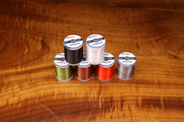 Veevus Fly Tying Thread 240 Power | Fly Tying Thread For Spinning Deer ...
